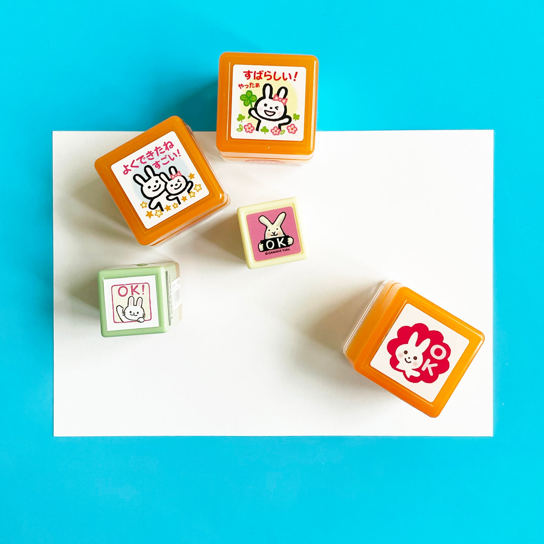 Rabbit Pre-Inked Stamp – Fair Play Projects