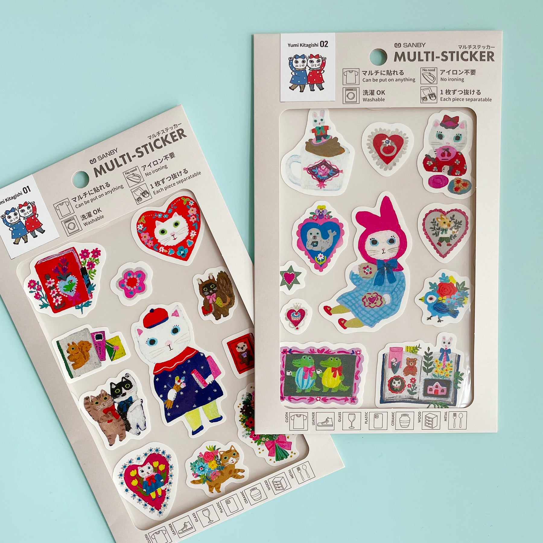 Yumi Kitagishi Multi Sticker – Fair Play Projects