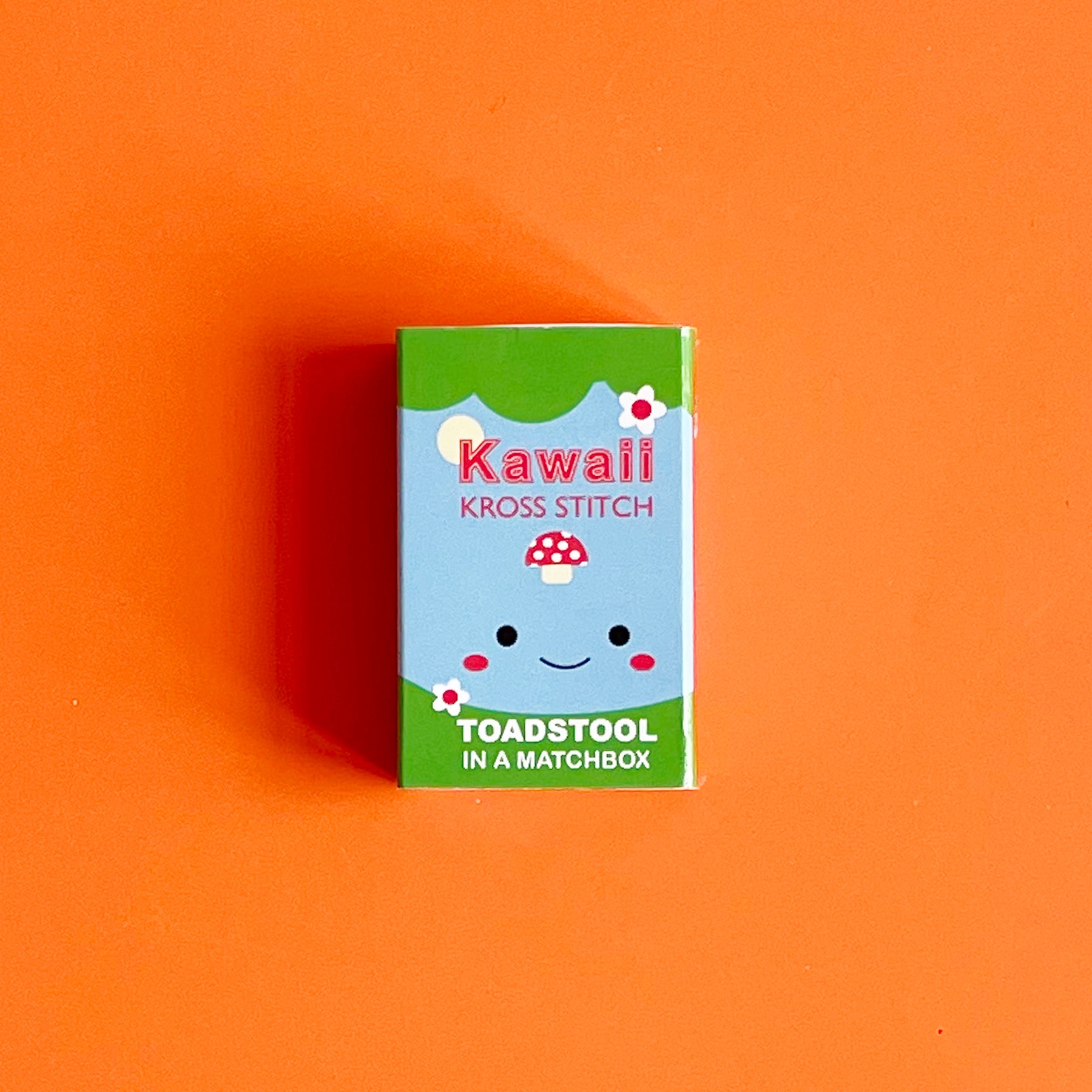 Toadstool Mini Cross Stitch Kit – Fair Play Projects