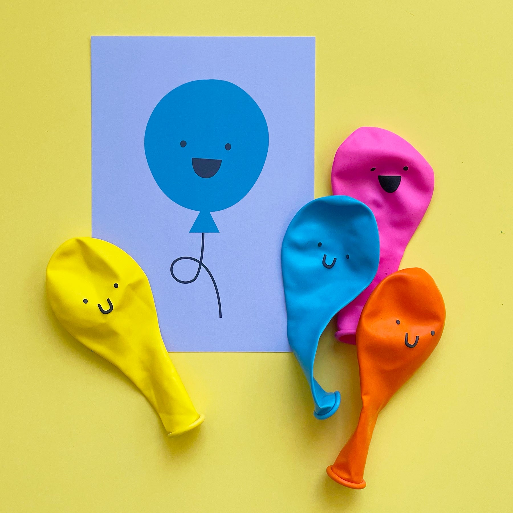 Smiley Balloons – Fair Play Projects