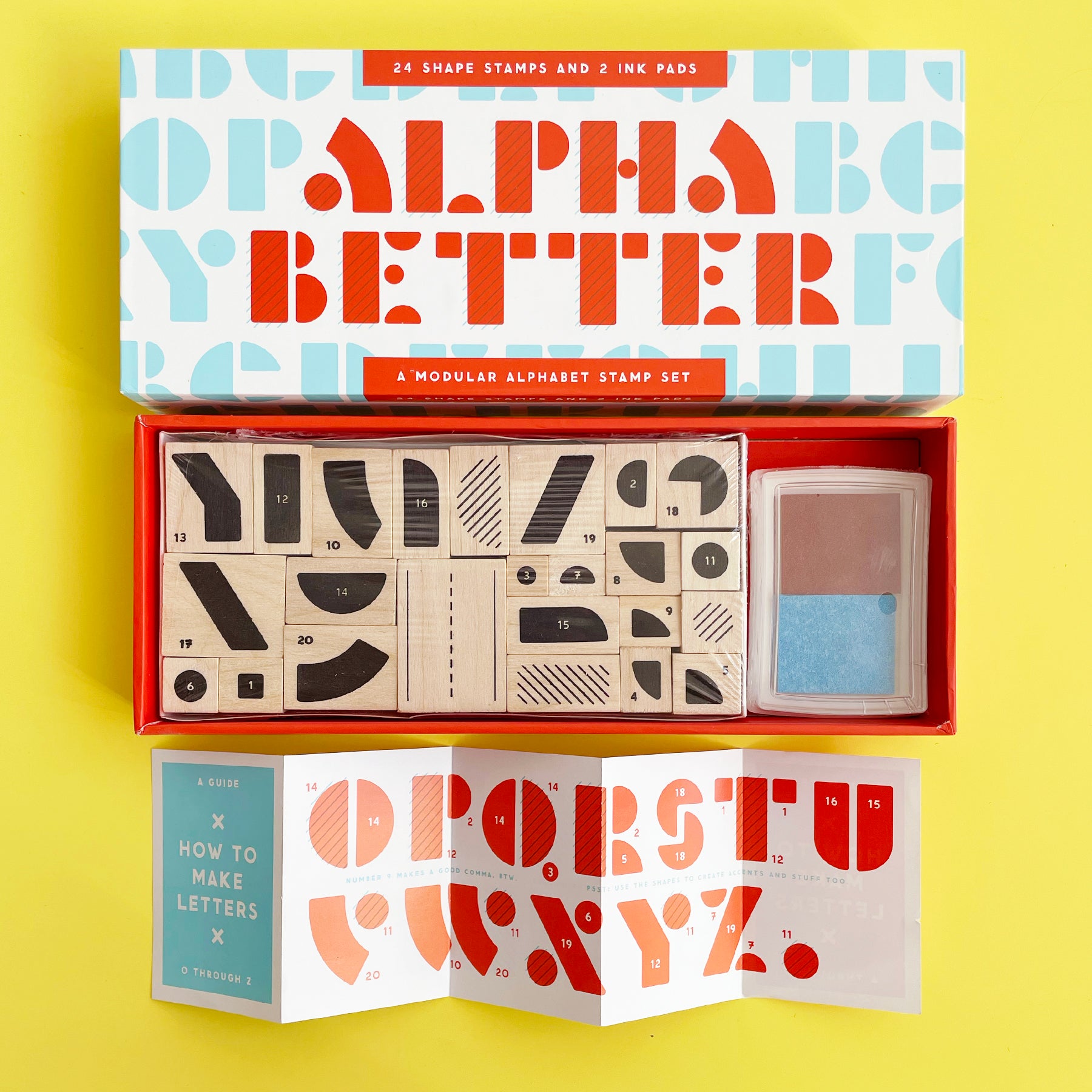 Alpha Better Stamp Kit – Fair Play Projects