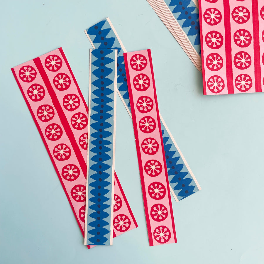 Pink and Blue DIY Paper Chain – Fair Play Projects