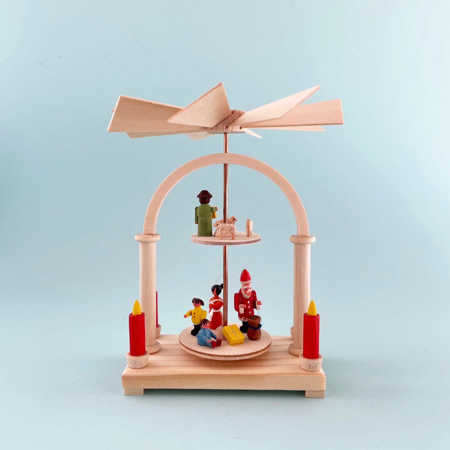 Santa and Children Mini Tiered Pyramid – Fair Play Projects
