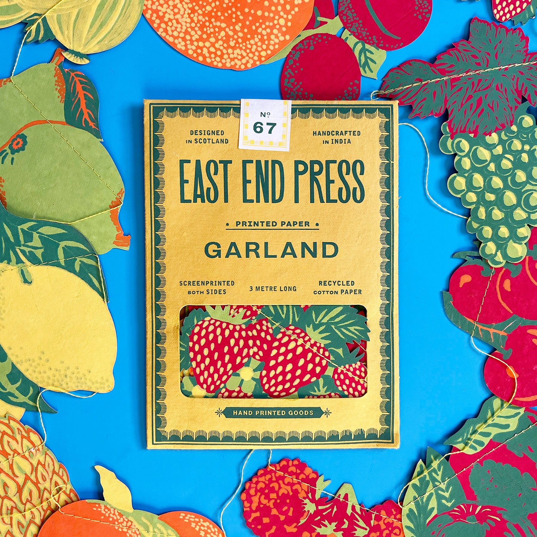 Fruit Sewn Garland – Fair Play Projects