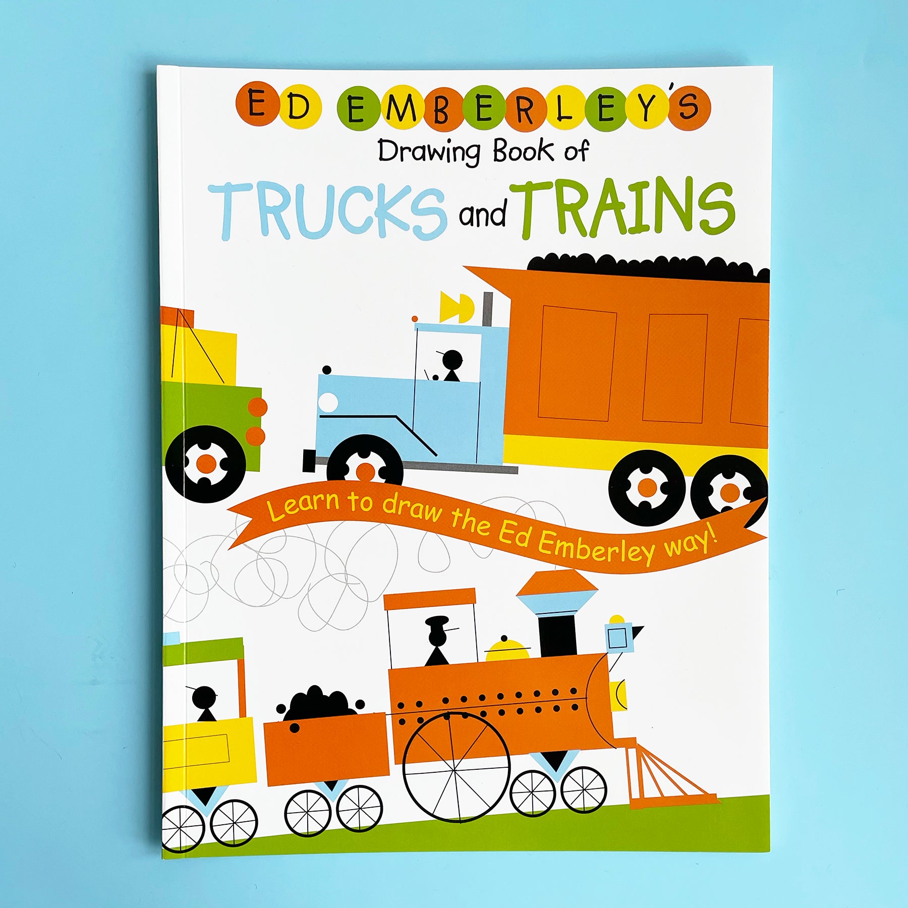 Ed Emberley's Drawing Book of Trucks and Trains – Fair Play Projects