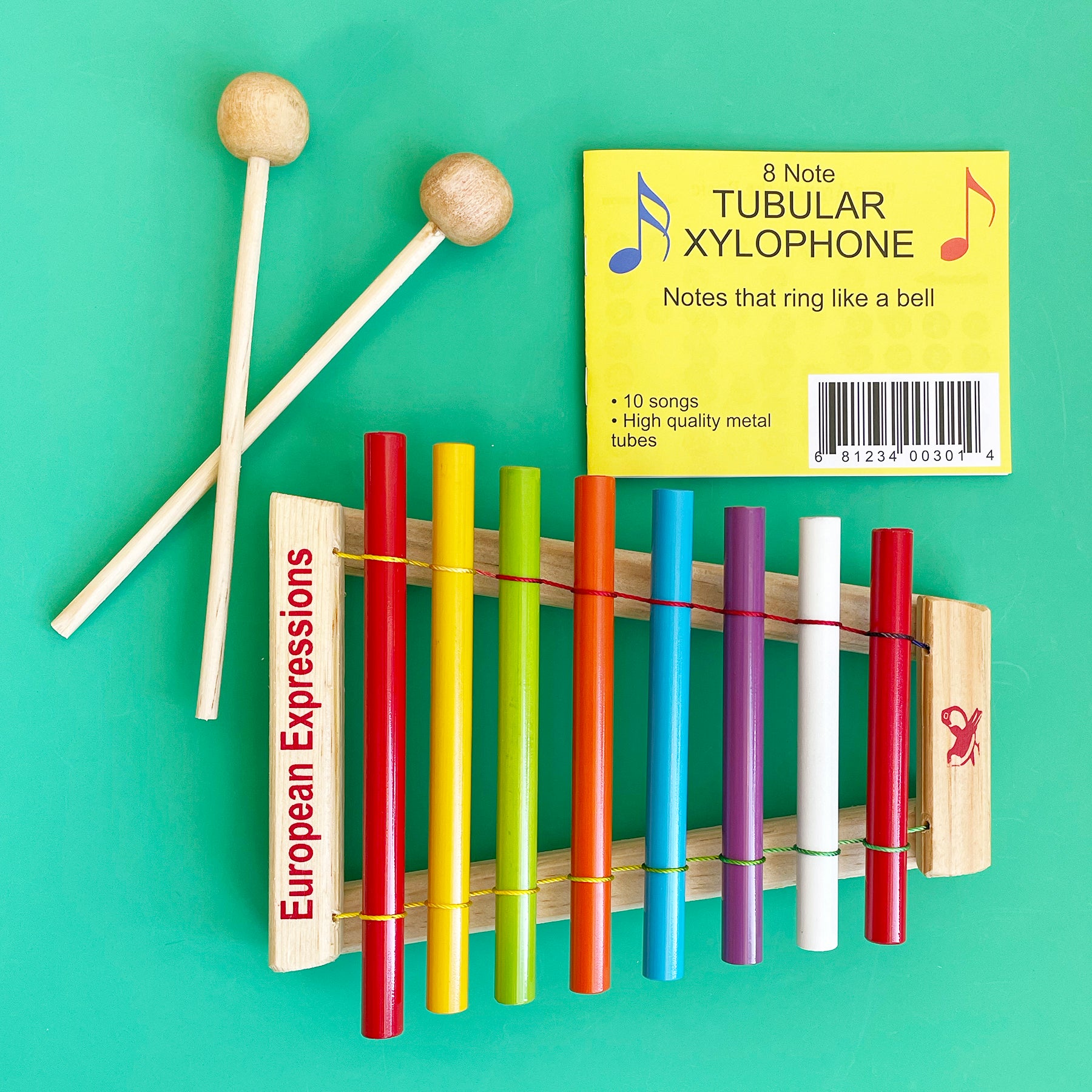 Rainbow Tubular Xylophone – Fair Play Projects