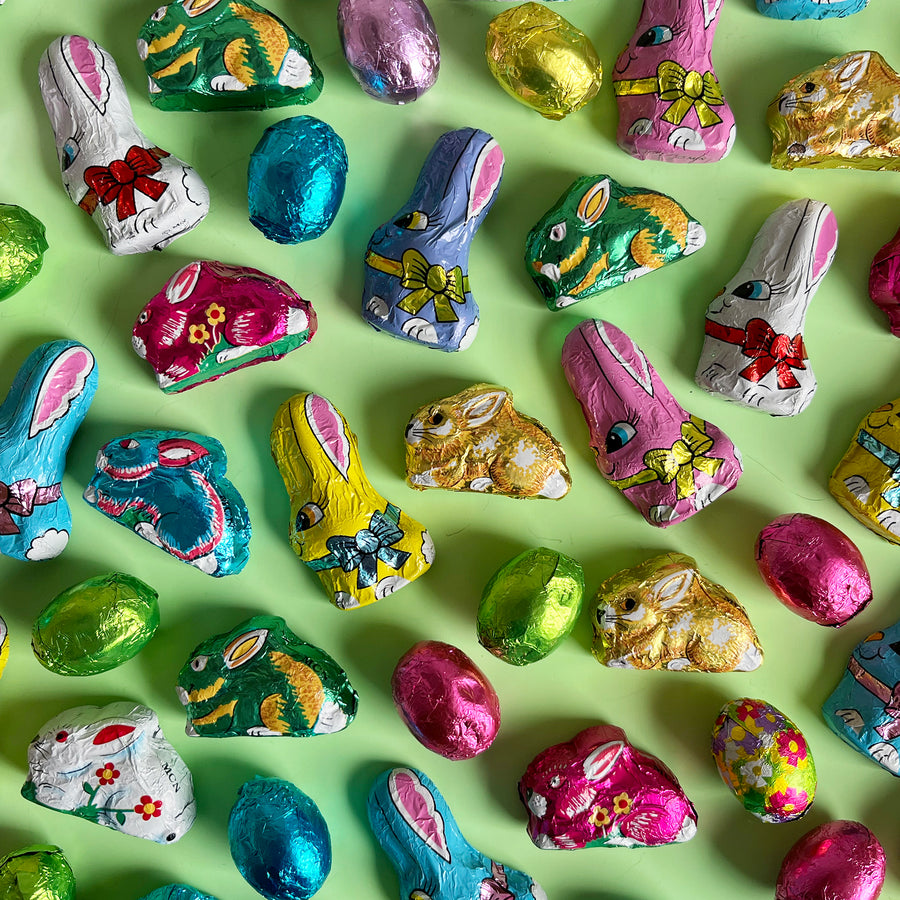 Foil Wrapped Easter Chocolates – Fair Play Projects