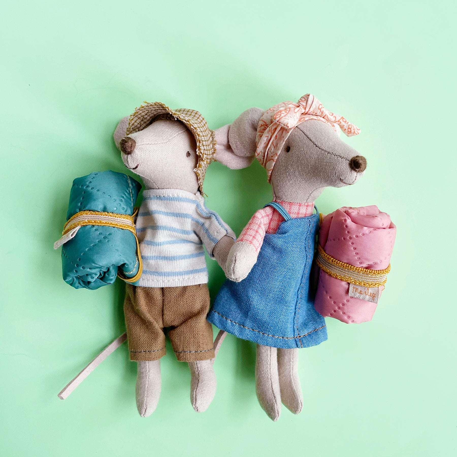 Maileg Hiker Mouse - Brother & Sister – Fair Play Projects