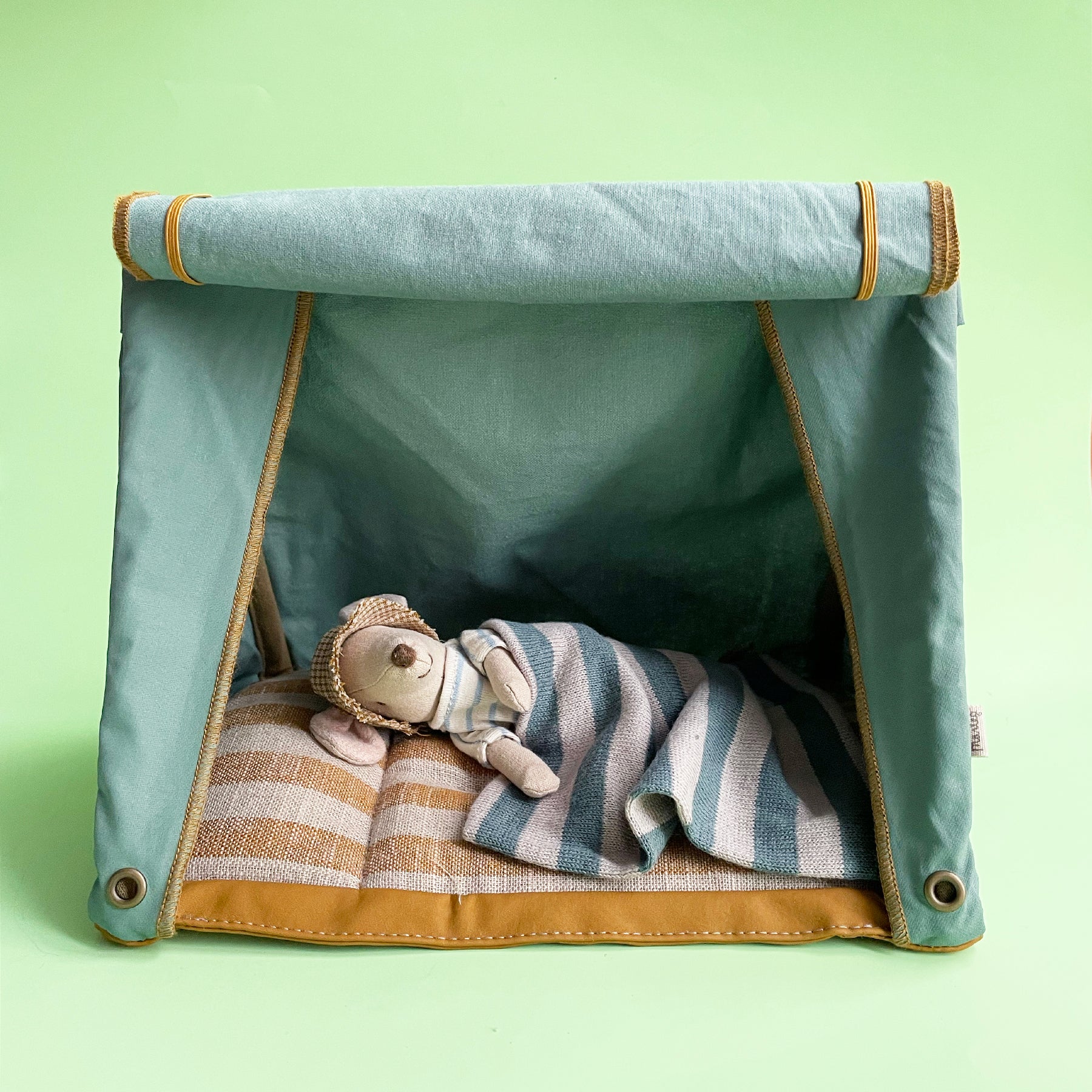 Maileg Happy Camper Tent - Mouse – Fair Play Projects