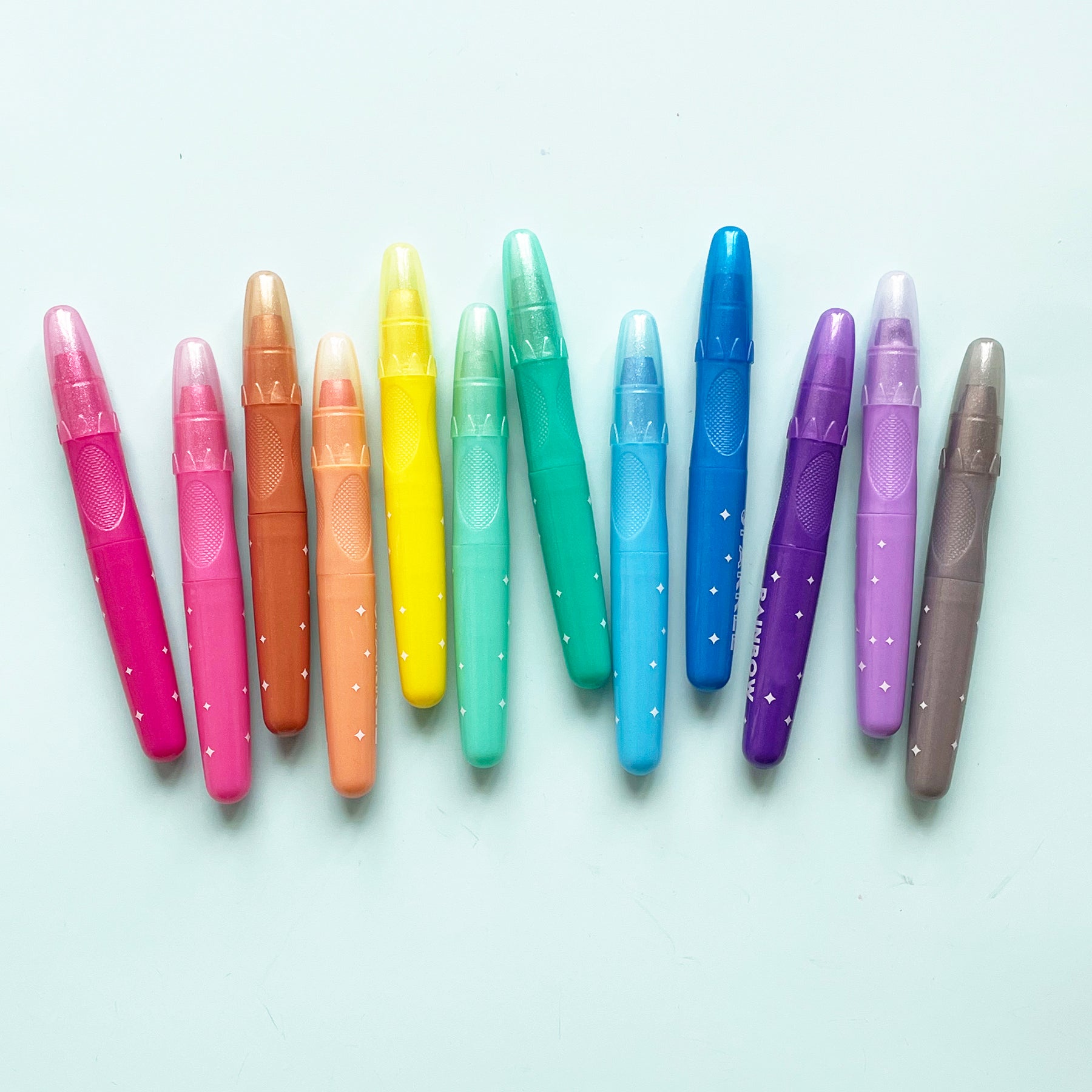 Rainbow Sparkle Gel Crayons by Ooly – Fair Play Projects