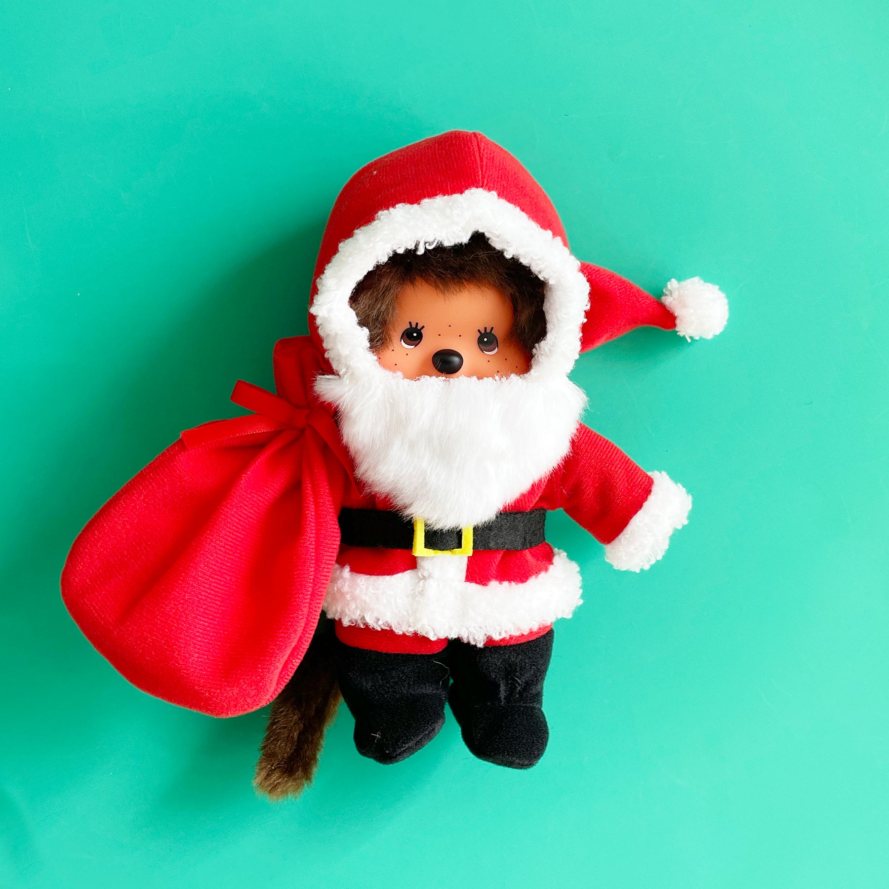 Santa Claus Monchhichi Doll – Fair Play Projects