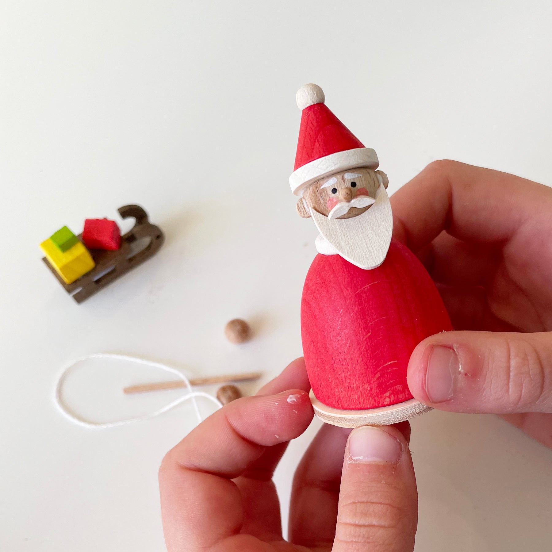 Little Wooden Santa Kit – Fair Play Projects