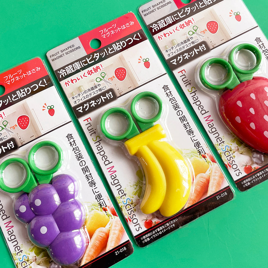 Fruit Shaped Magnet Scissors – Fair Play Projects