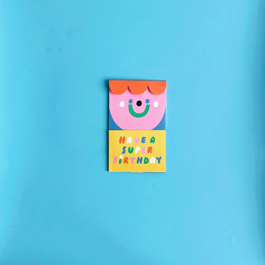 Flower Concertina Fold Out Card – Fair Play Projects